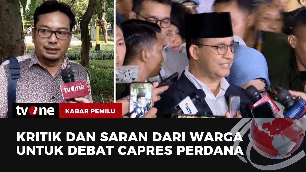 Warga Bicara Hasil Debat Capres | Kabar Pemilu tvOne - YouTube