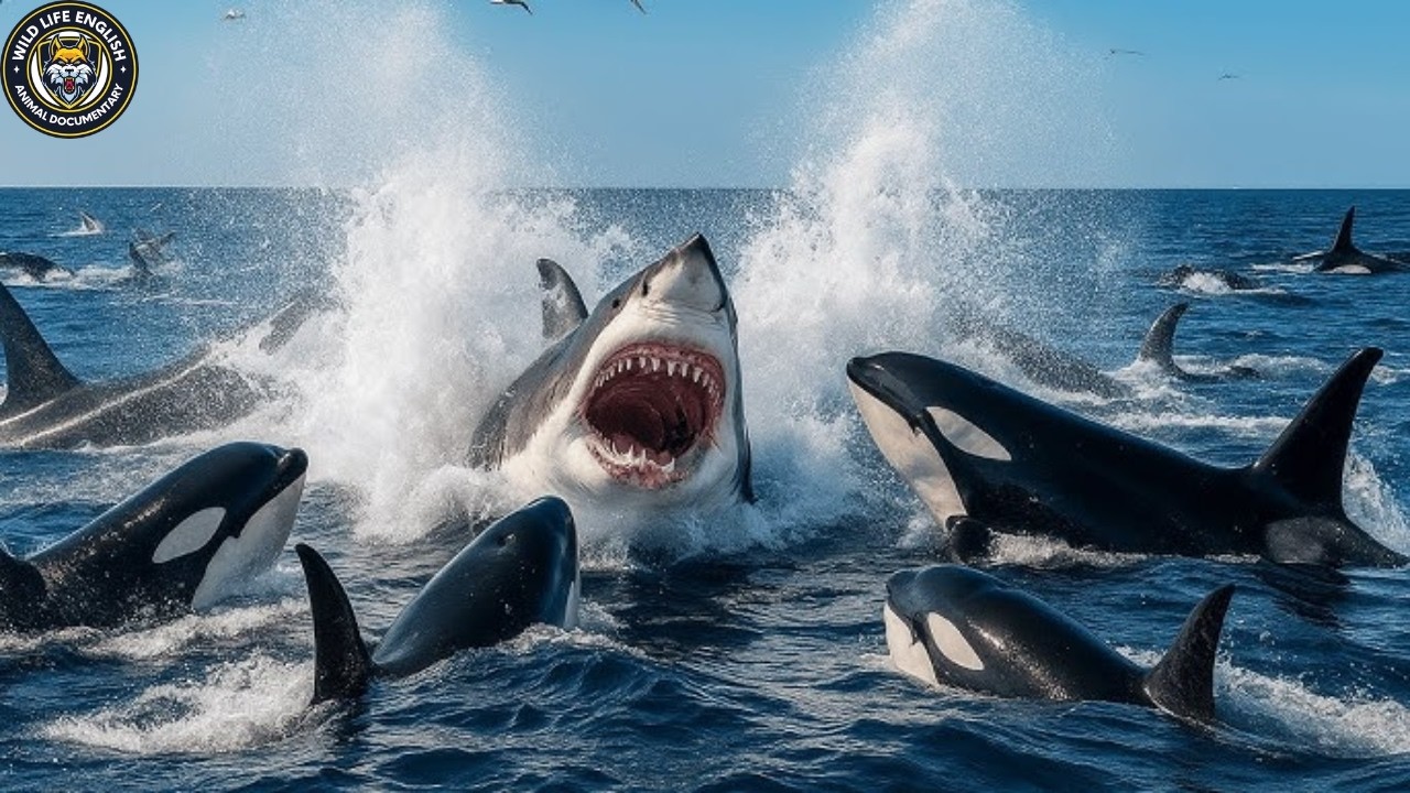 Orcas and Sharks: The Clash of Legendary Predators #naturedocumentary ...