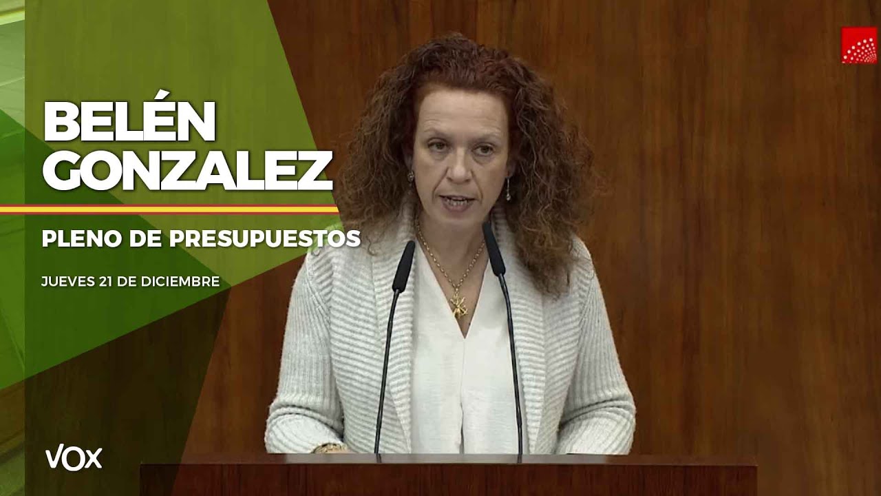 21.12 I Intervención Belen Gonzalez en el Pleno Presupuestos de la ...
