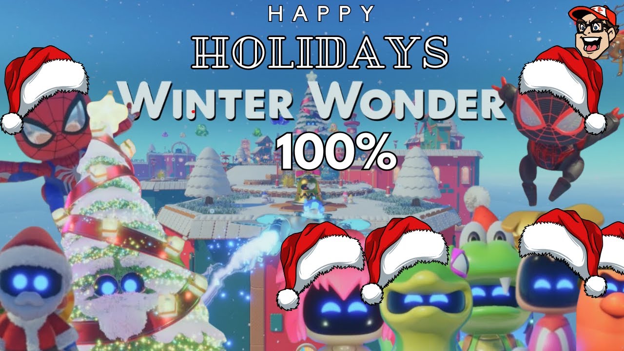 Winter Wonder 100% All bots, secret and trophies | Happy Holidays ...
