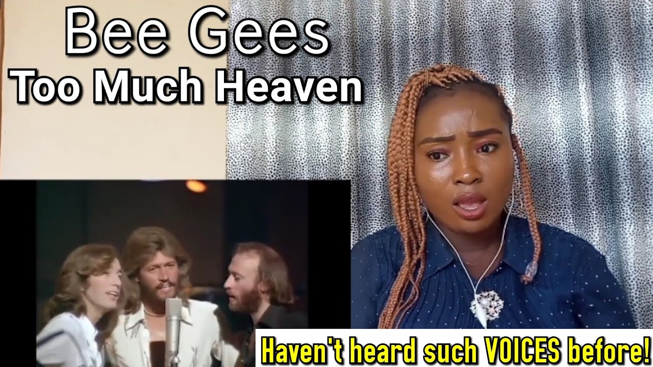 FIRST TIME REACTION to Bee Gees - Too Much Heaven - YouTube