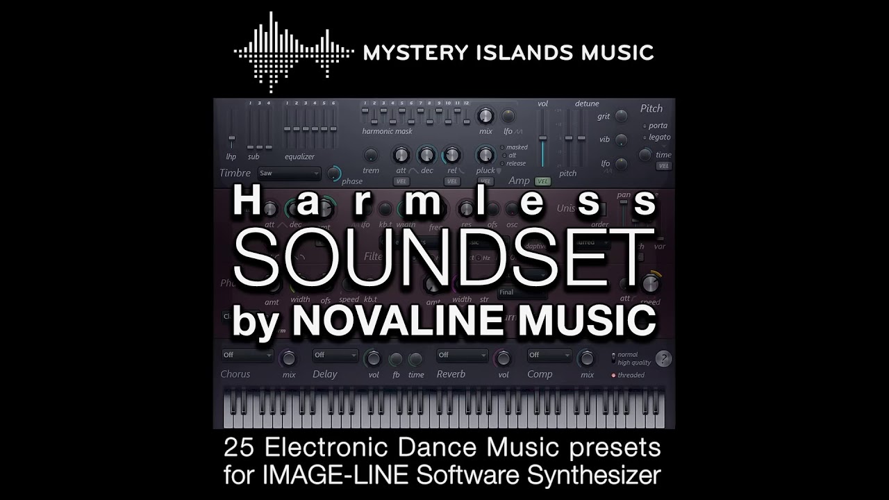 Image-Line Harmless Soundset by Novaline Music - YouTube