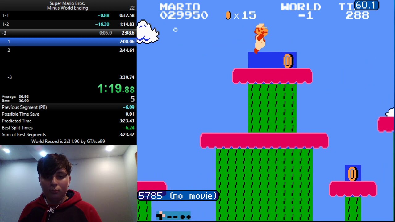 Super Mario Bros. Minus World .in 2:53:920 [PB]. - YouTube