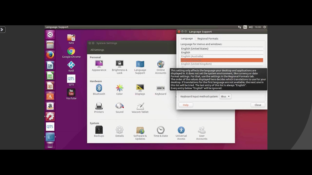 QNAP Linux Station Install Chinese IME - YouTube