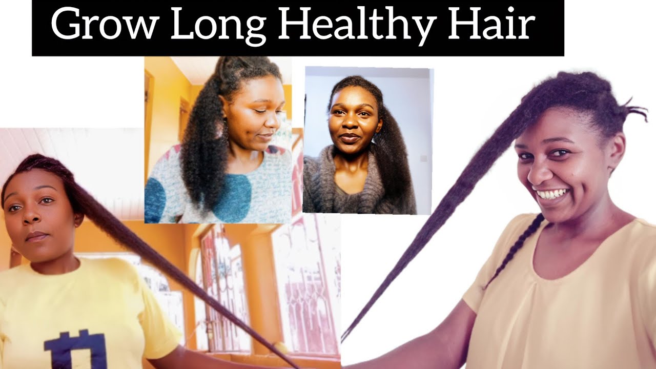 My Hair Growth Update! How Much Did It Grow? Natural Hair Growth - YouTube