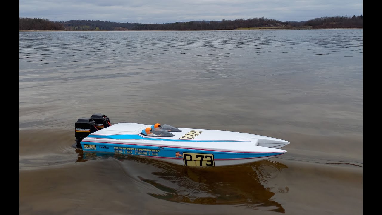 MRP Waterheater Skater RC Boat - YouTube