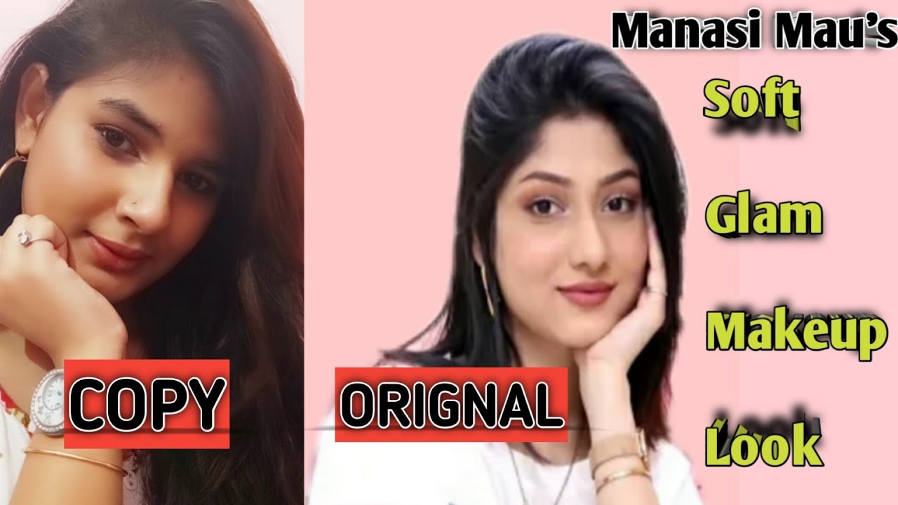 Soft Glam Makeup Look inspired by MANASI MAU | Day Time eid look ...