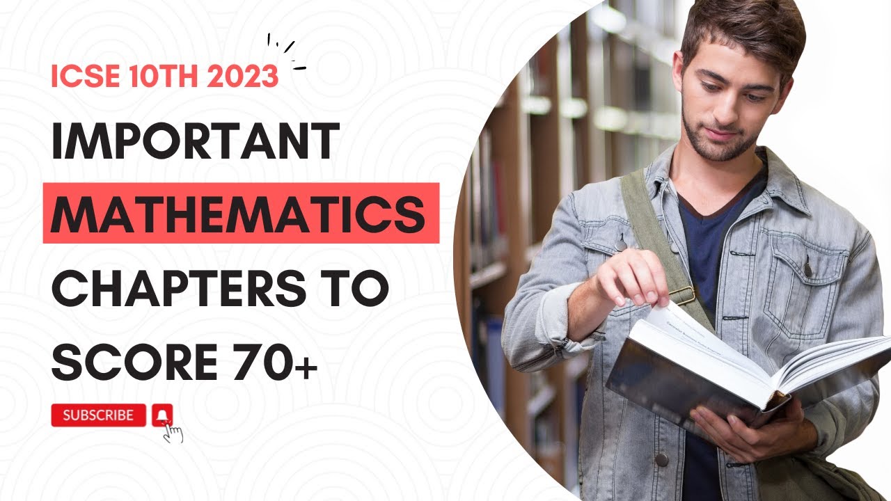Which are the important Maths chapters to score 70+? - YouTube