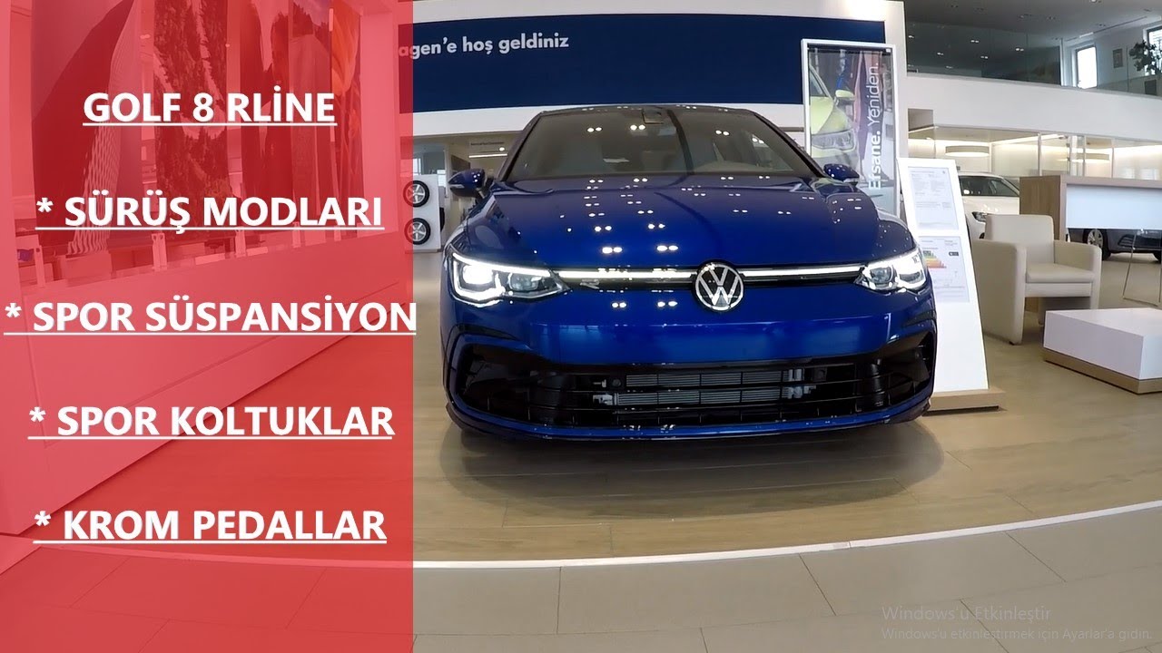 R LİNE GOLF 8 I 2021 - YouTube