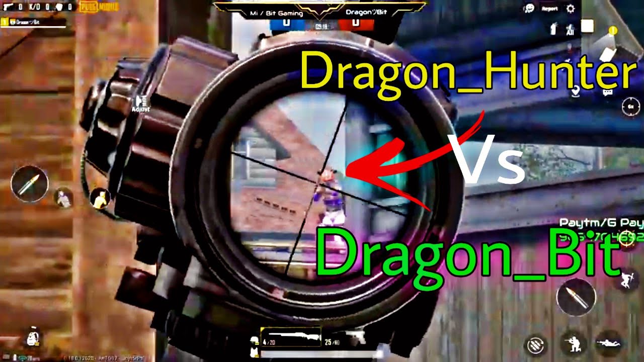 1 vs 1 Long Range Sniping | Dragon_Bit vs Dragon_Hnter | Friendly Match ...