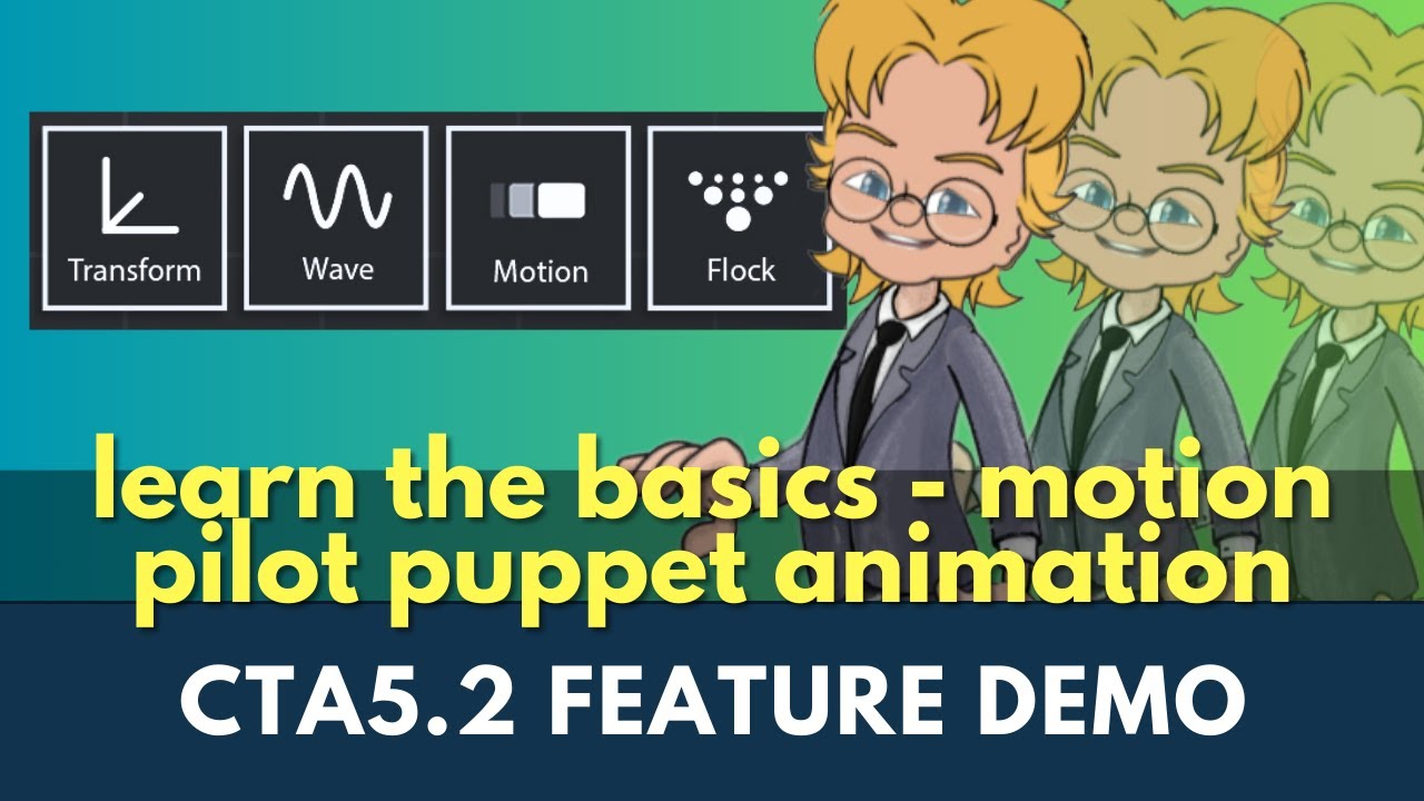 Motion Pilot Walk Through - Puppet Animation, Characters & Props ...