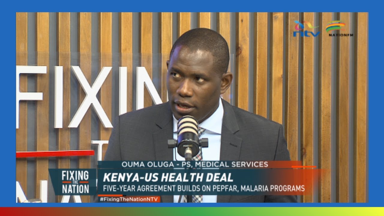 Fresh Details Of The Kenya-US Health Deal | PS Dr Ouma Oluga - YouTube