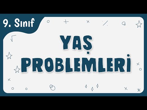 Yaş Problemleri | 9.Sınıf Matematik | TYT