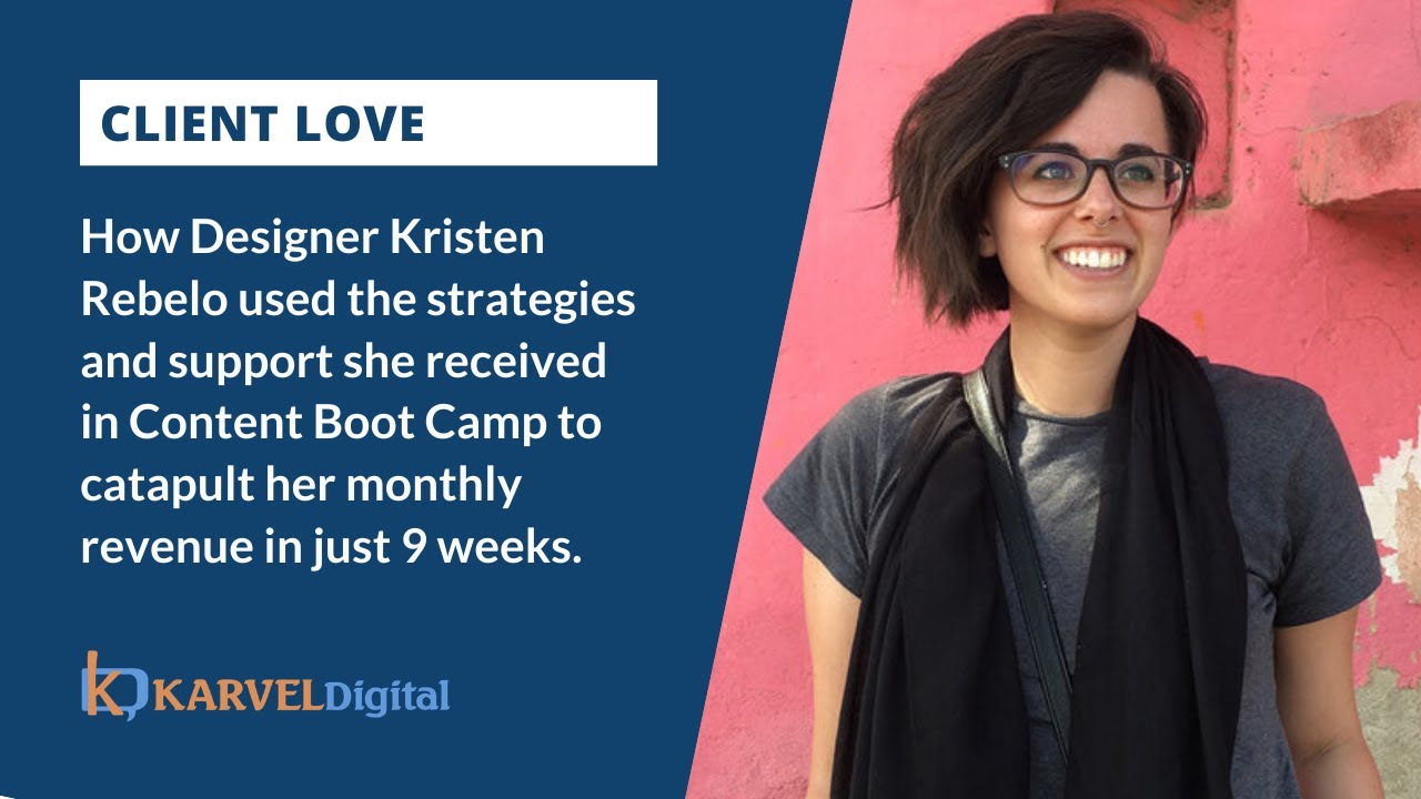 How Designer Kristen Rebelo Tripled Her Revenue in 9 Weeks of Content ...