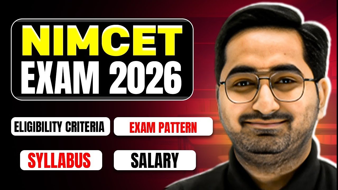 NIMCET Exam 2026 - Eligibility Criteria | Exam Pattern | Syllabus | PW NIMCET #pwnimcet - YouTube