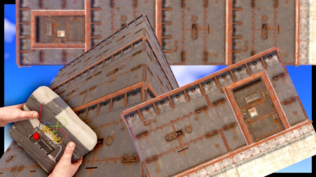 RAIDING ONLY ALL-ARMORED HQM BASES across the SERVER | SOLO - YouTube