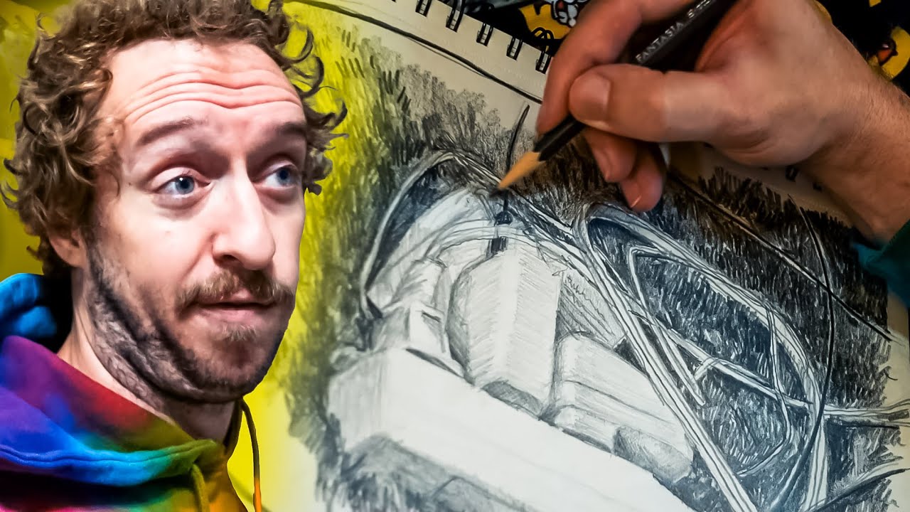 Trying to Draw Random Objects in my House - YouTube