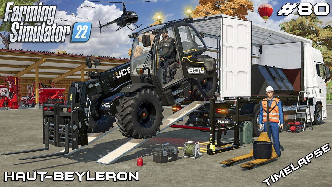 FINALLY buying TELEHANDLER for FARM | Animals on Haut-Beyleron ...