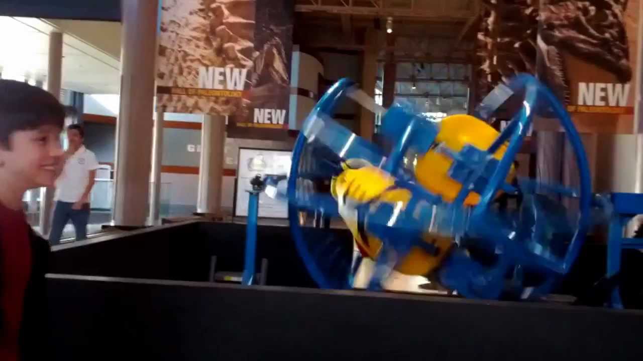 Houston Natural Science Museum ride 1 - YouTube