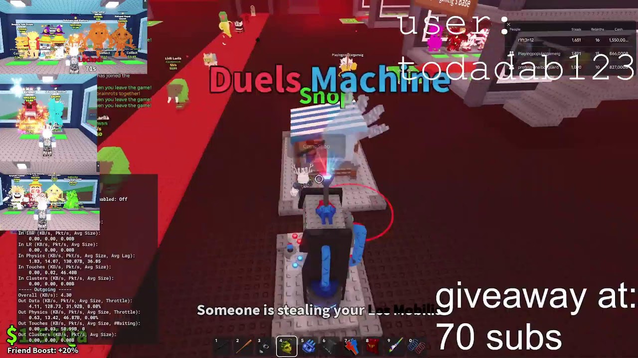 steal a brainrot trading || pvp - YouTube