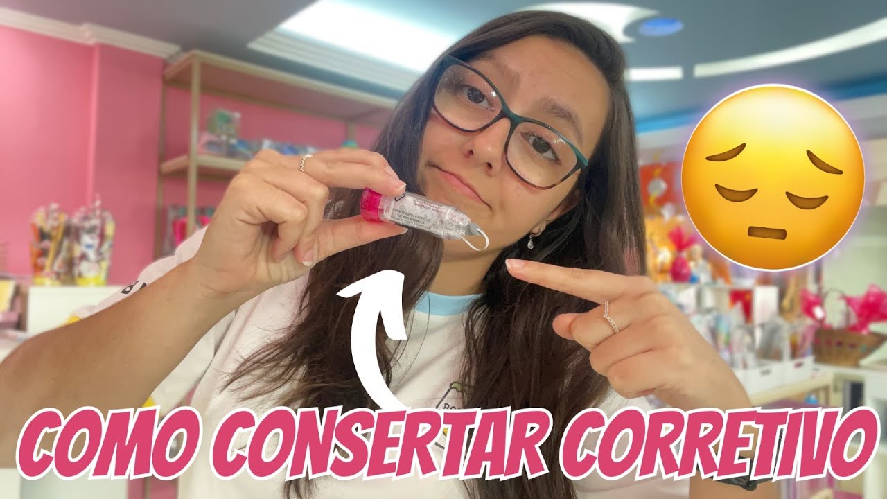 COMO CONSERTAR CORRETIVO EM FITA QUEBRADO E SOLTO? - PAPELARIA LUIVIN'S ...