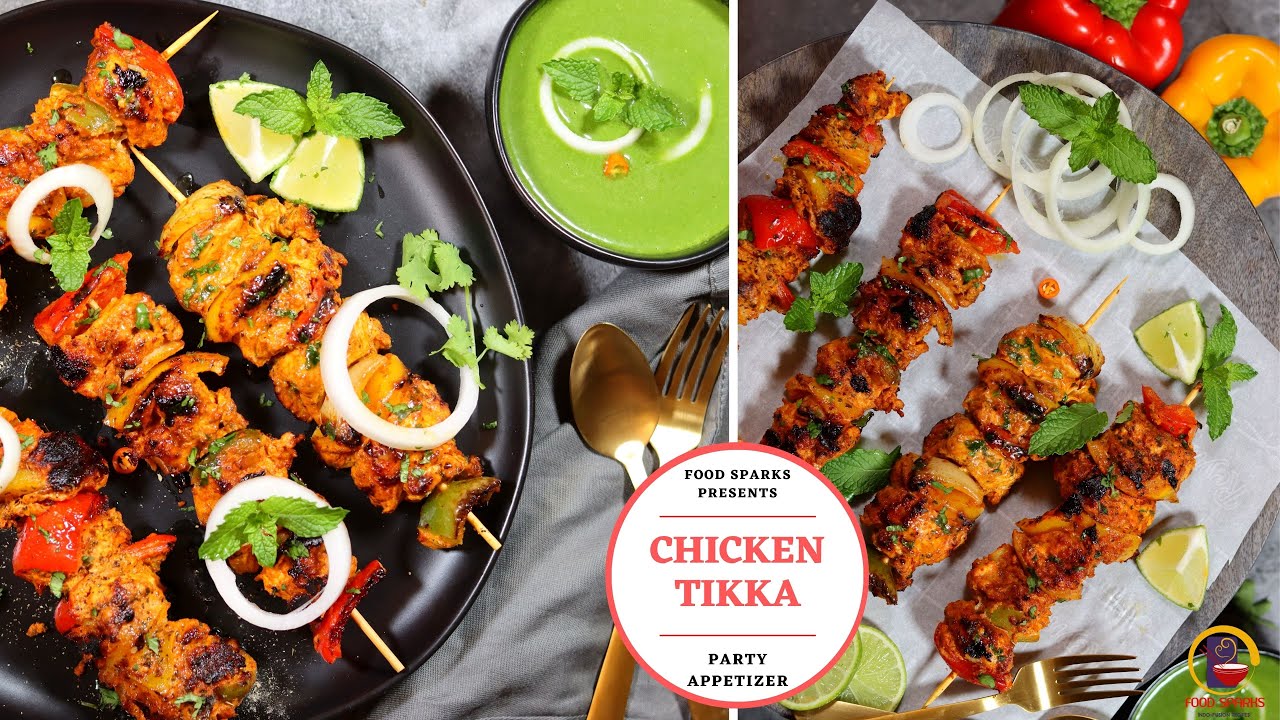 Restaurant Style Chicken Tikka Recipe without Oven | Butter Chicken ...