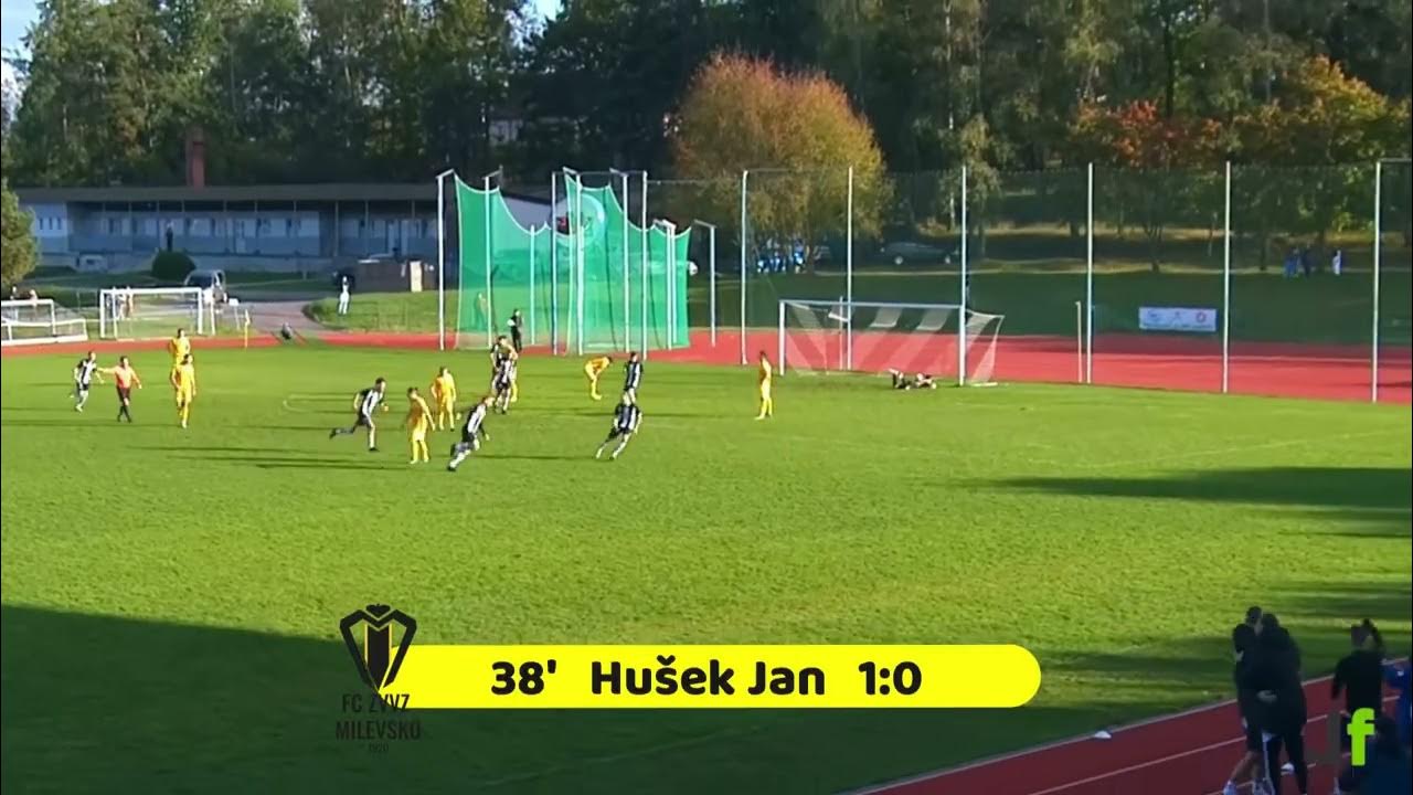 FC ZVVZ Milevsko - FK Junior Strakonice 3:0 - YouTube