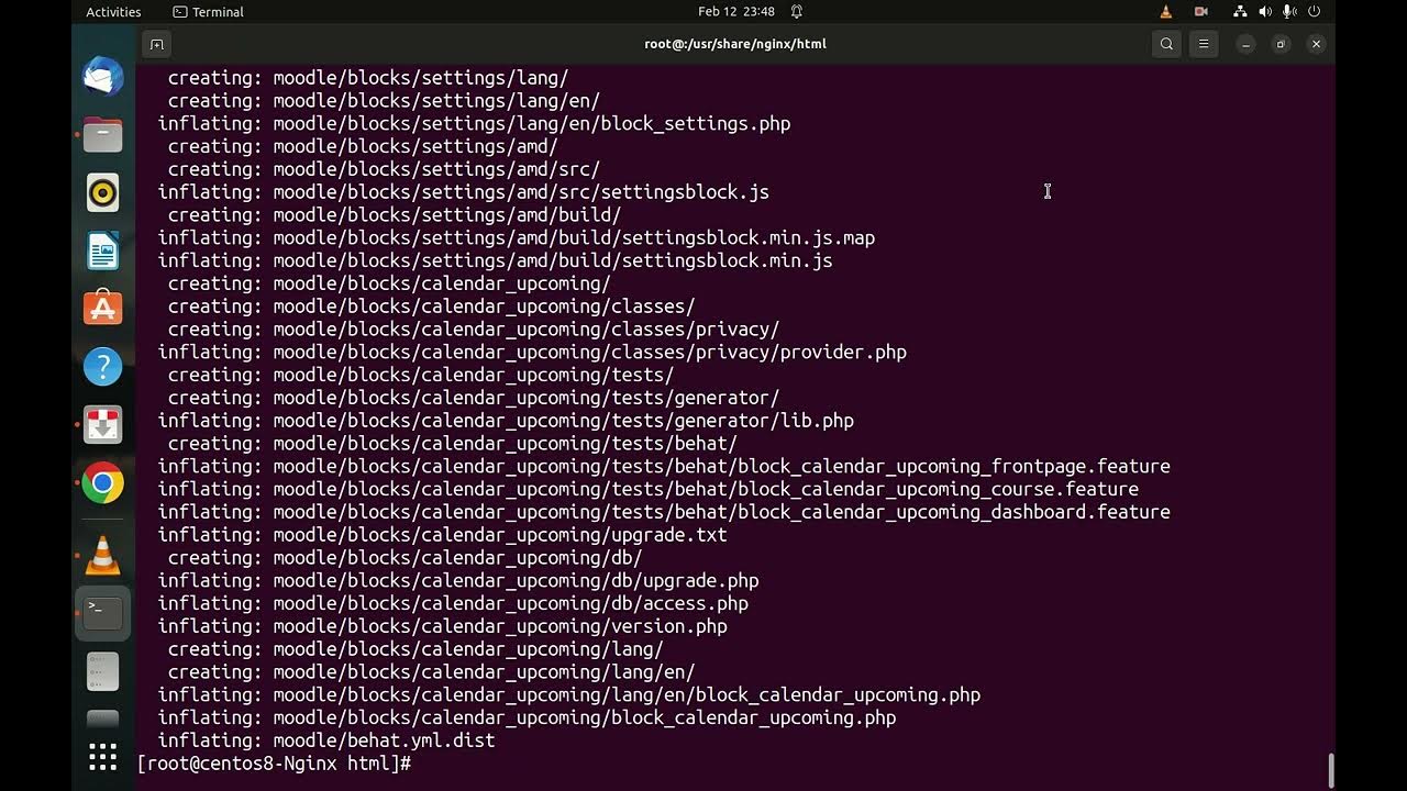 Cara Install Moodle di Centos8 Nginx PHP MariaDB - YouTube