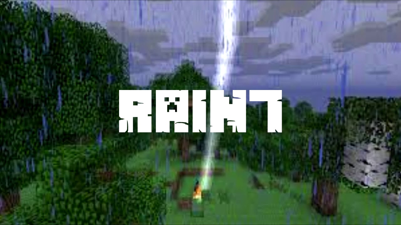 All Minecraft Rain Sounds [1.13] - (Minecraft Sounds) - YouTube