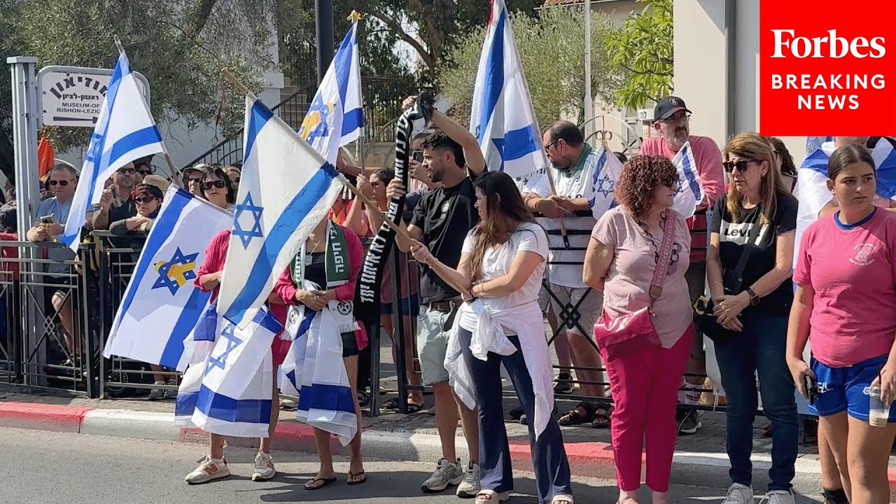 Mourners Walk In Funeral Procession For Inbar Hayman, Final Female ...