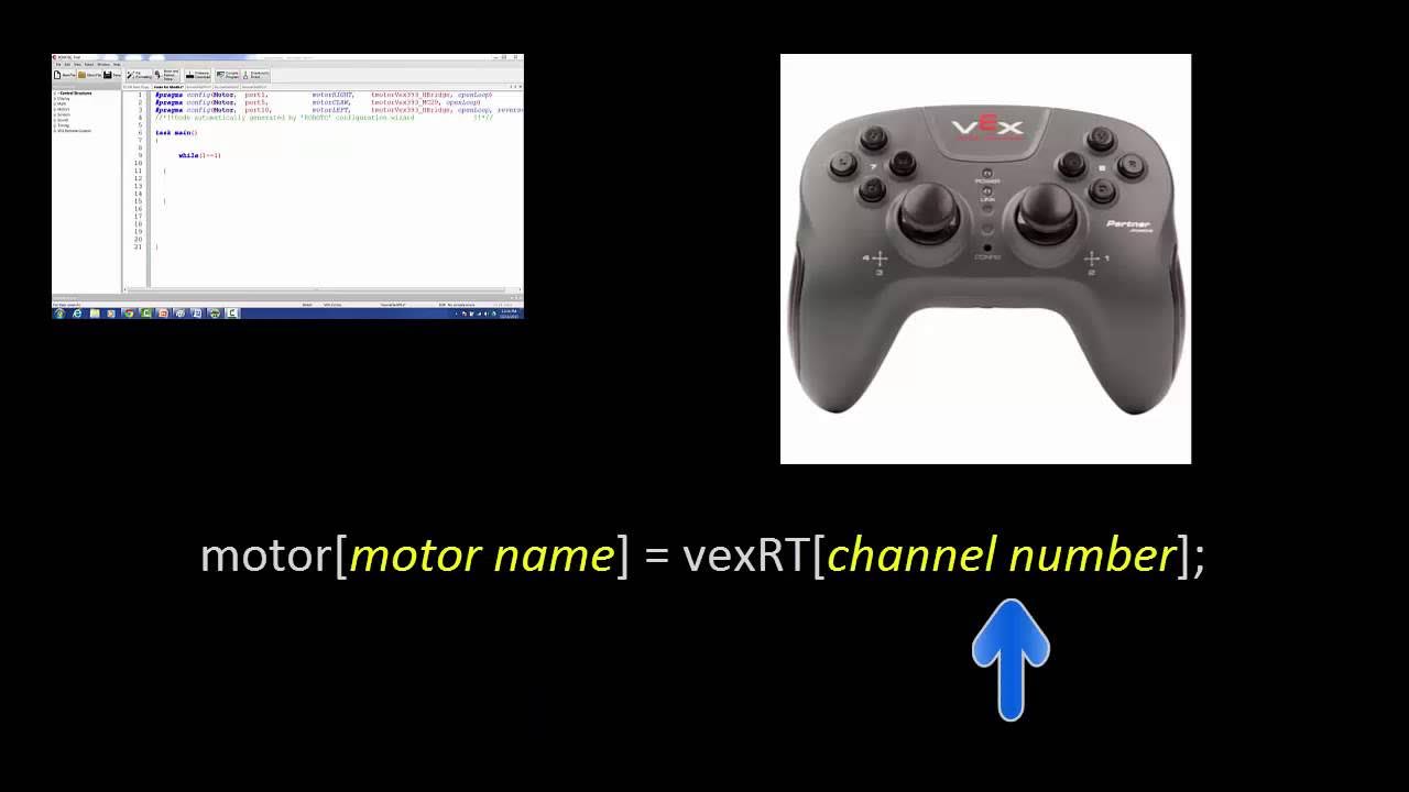 VEX Remote Control Programming Tutorial Video - YouTube