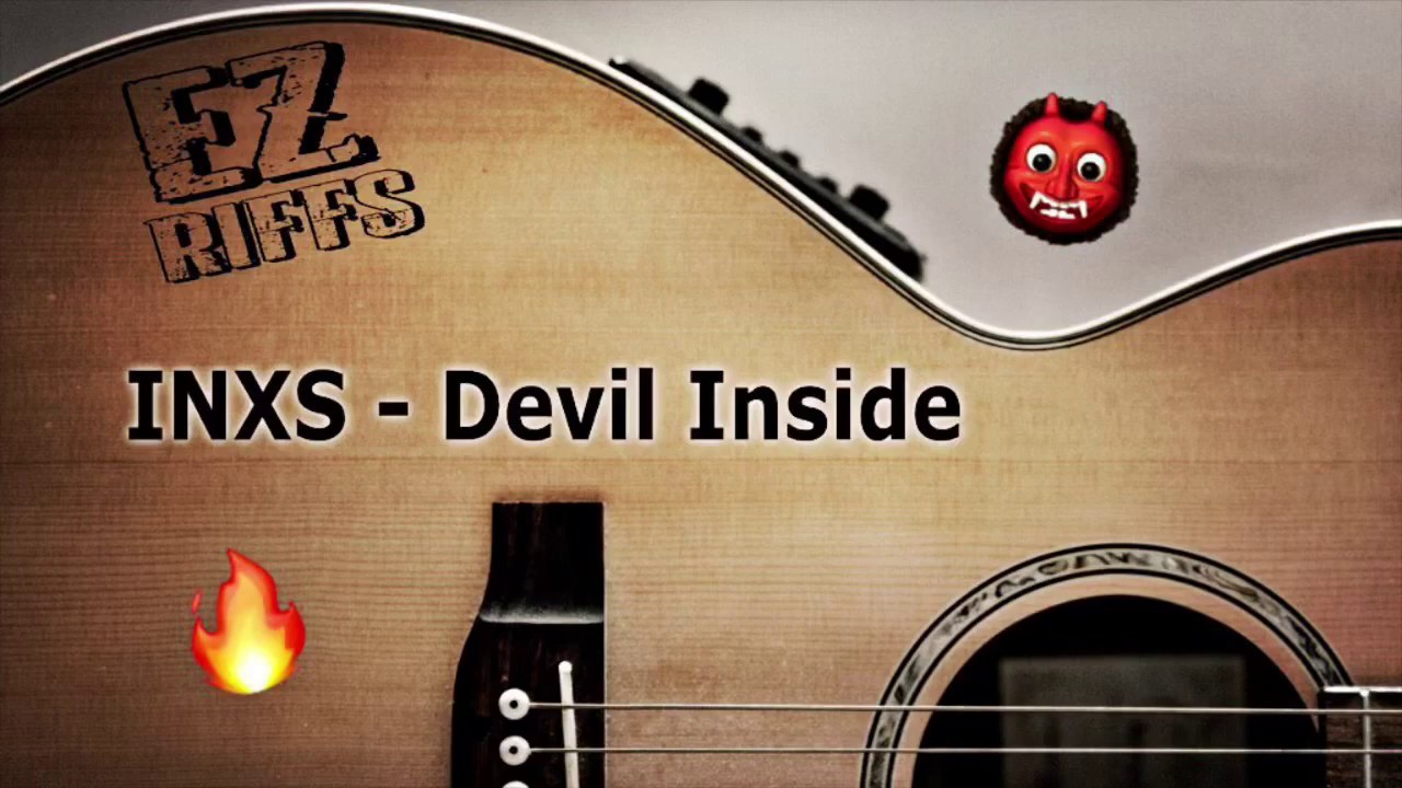 INXS - Devil Inside Guitar Tutorial Lesson - YouTube