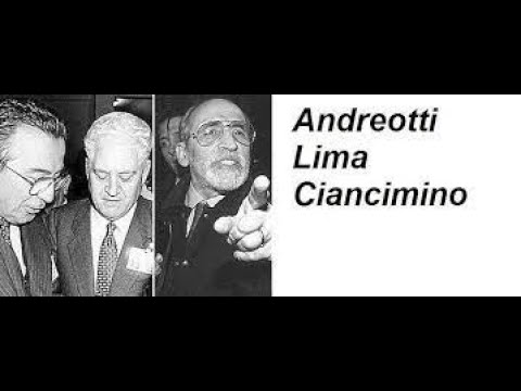 COSA NOSTRA I POLITICI SALVO LIMA VITO CIANCIMINO E GIULIO ANDREOTTI ...