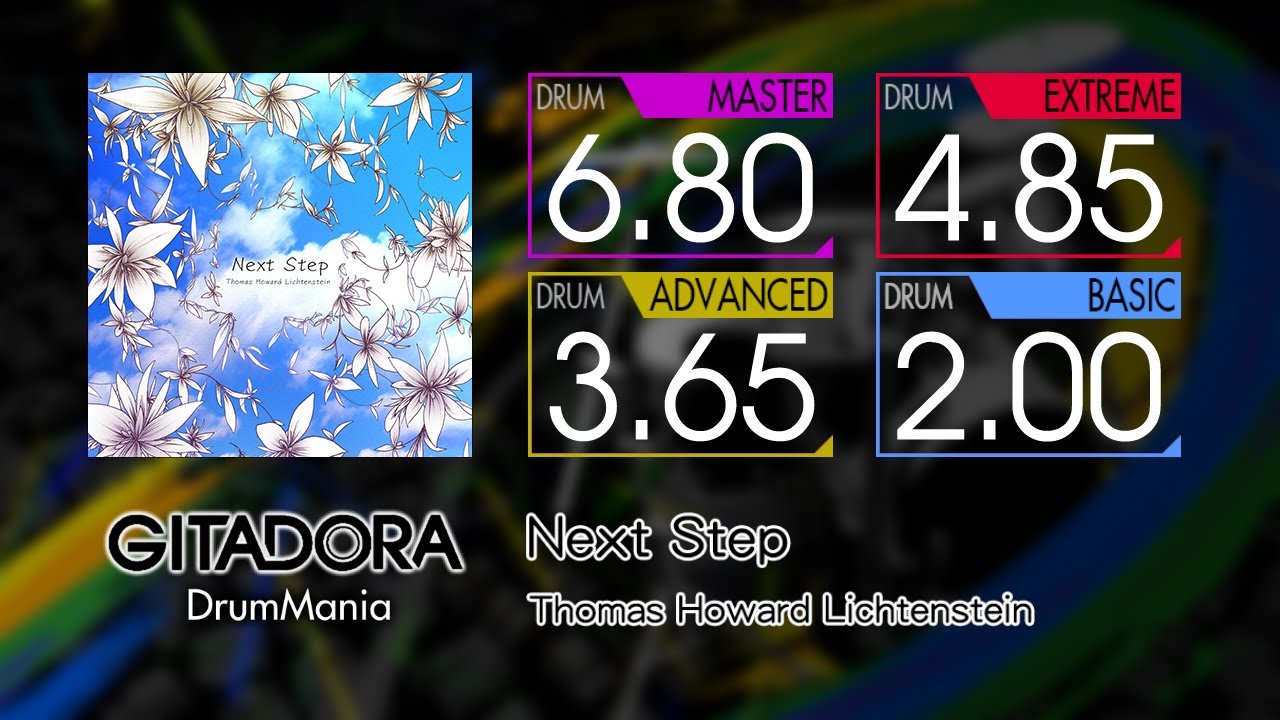 【GITADORA】 Next Step (MASTER ~ BASIC) Drum - YouTube