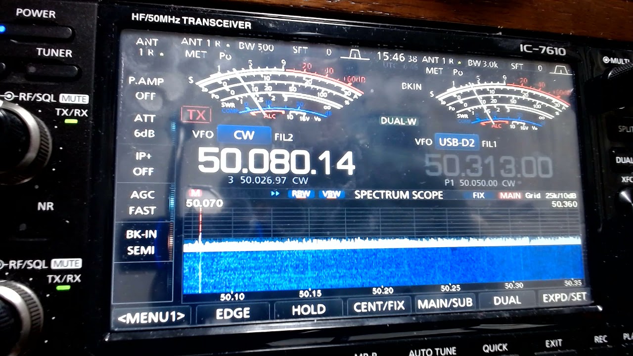 2021 Nov 1st FK8SIX/B 6m Beacon - YouTube