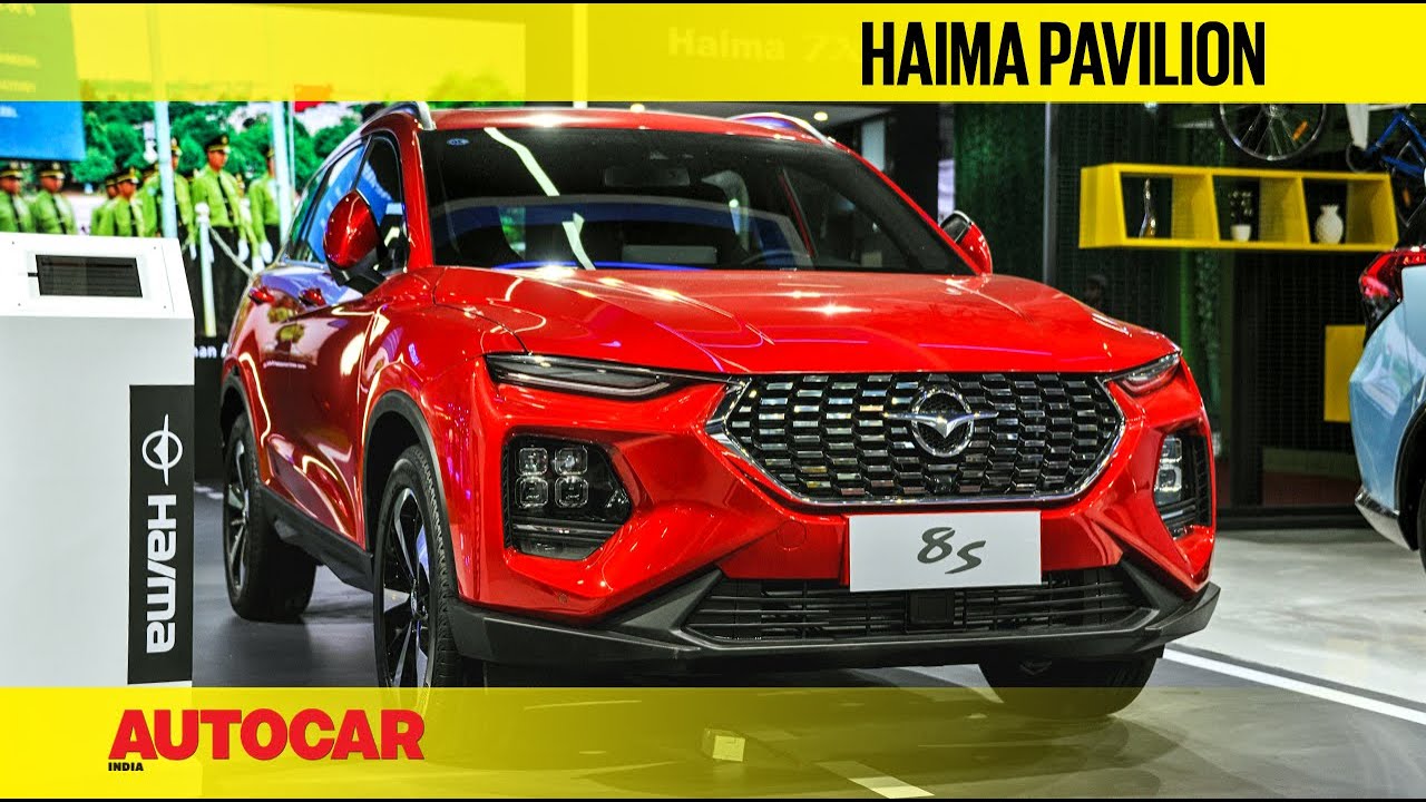 Auto Expo 2020 : Haima 7X, 8S and Bird E1 Walkaround | First Look | Autocar India - YouTube