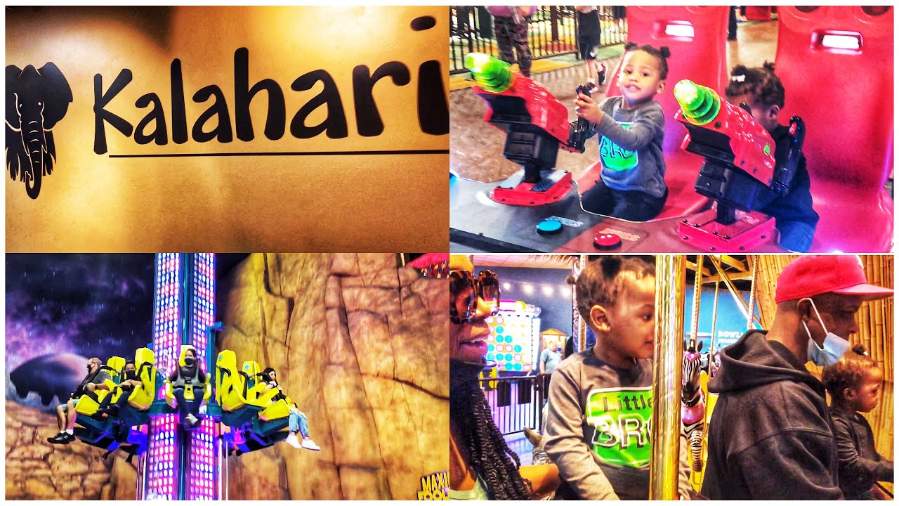 Wisconsin Dells Vlog with The TWINS (Kalahari Theme Park, Zip Line ...