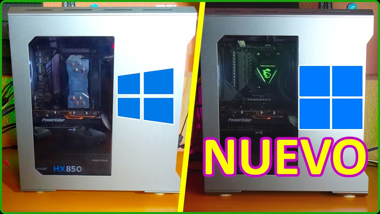 Cambio PROCESADOR y PLACA BASE para INSTALAR WINDOWS 11 - YouTube