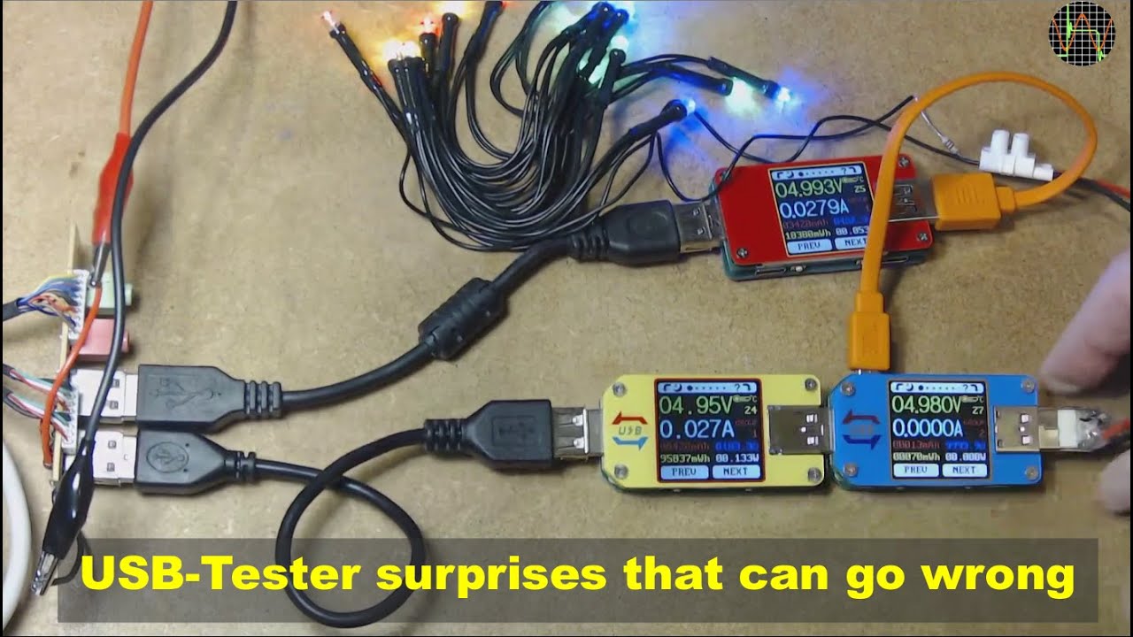 USB Tester surprises that can go wrong - YouTube