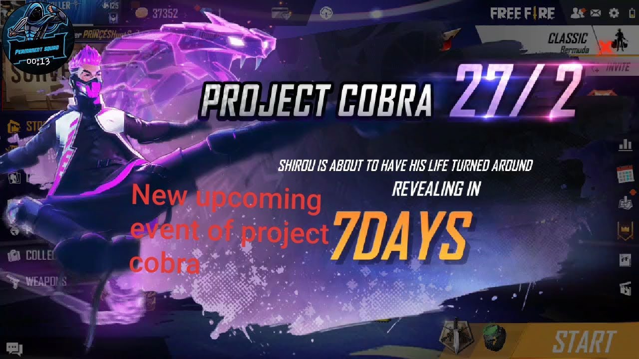 New upcoming event of project cobra - YouTube