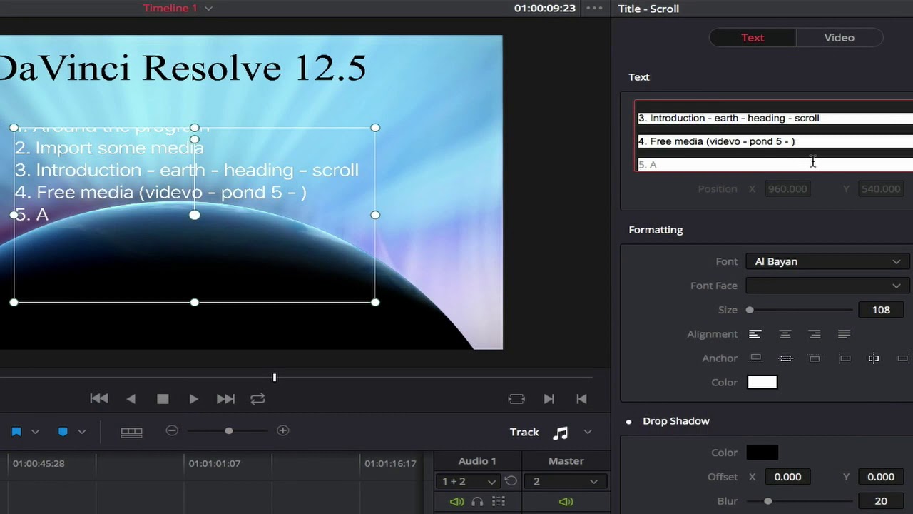 DaVinci Tutorial #2 - YouTube