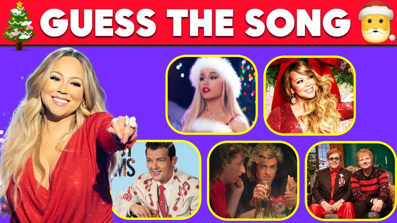 Which Christmas song is the best?🎅 GUESS THE SONG🎄🎶HOW MANY CAN YOU GET ...