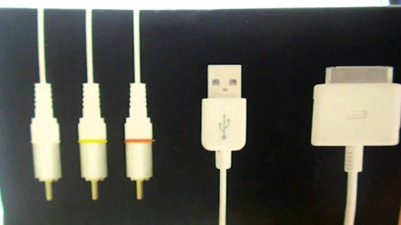 s0041.AVI cable usb audio y video datos pc para iphone ipod - YouTube