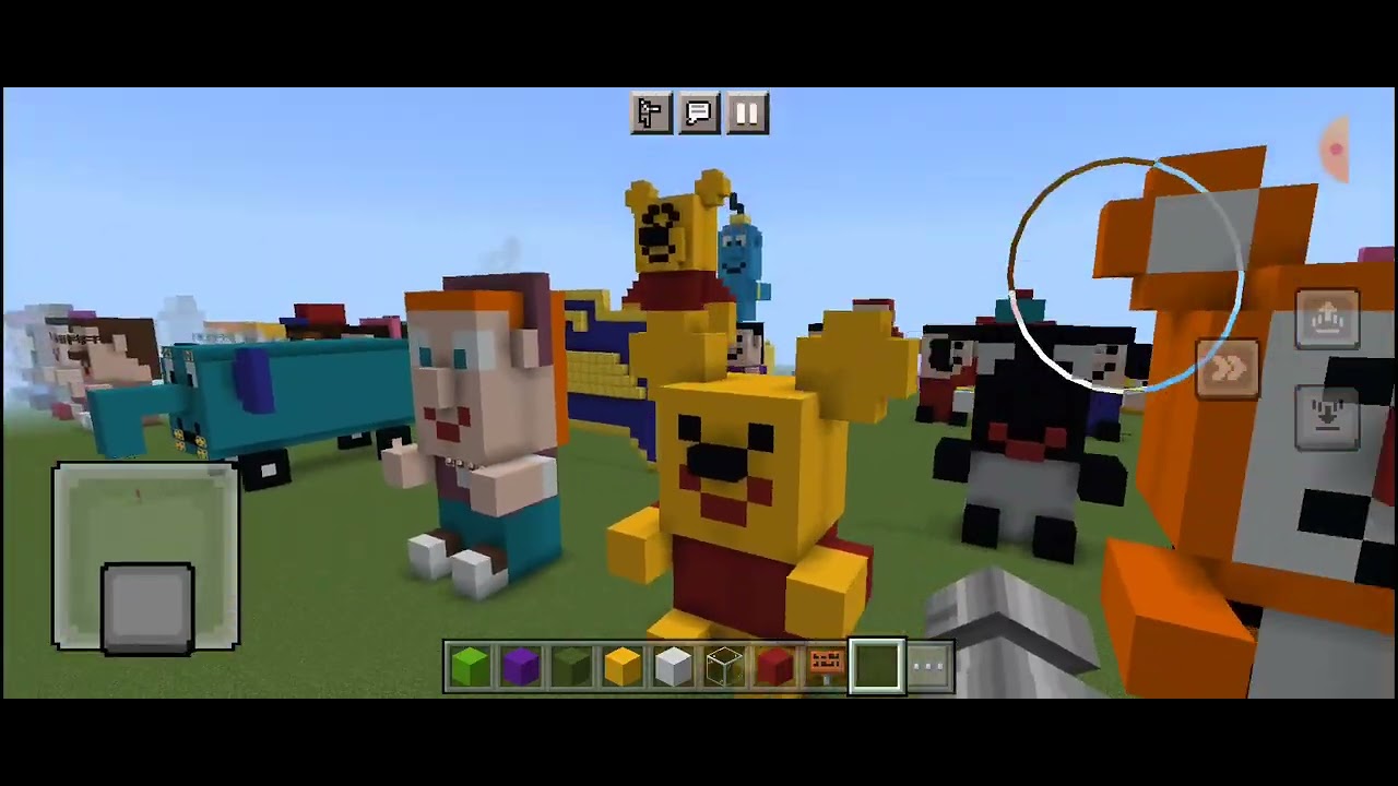 Tour De Construcciónes De Playhouse Disney Channel En Minecraft Parte 1 ...