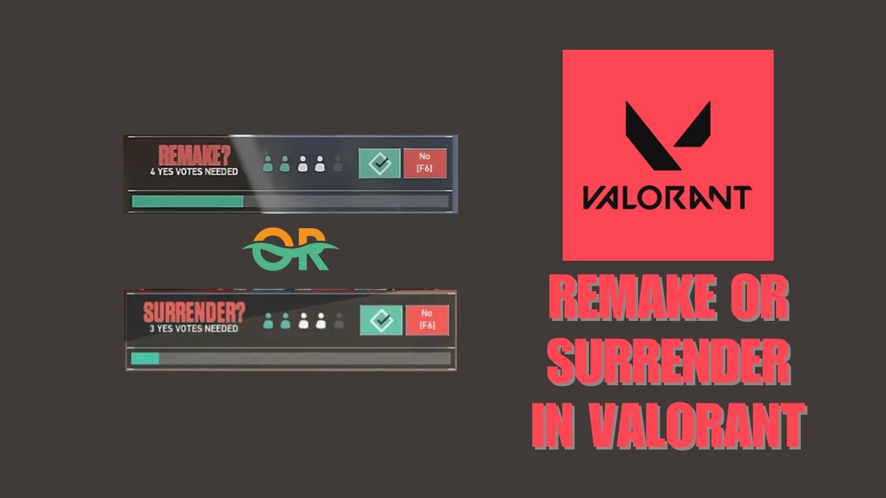~ Valorant Remake vs Surrender: Which Is Better for Your Team? - YouTube