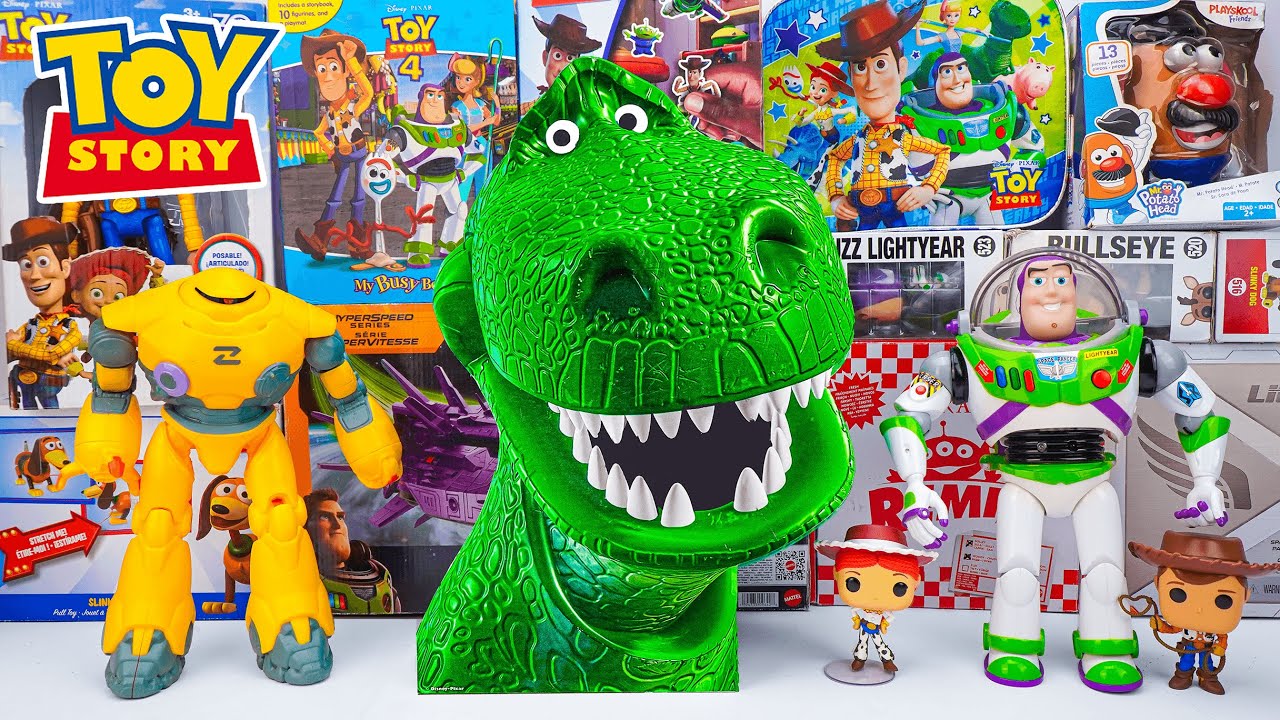 Unboxing Disney Pixar Toy Story toy collection ASMR|Disney Pixar Toy ...