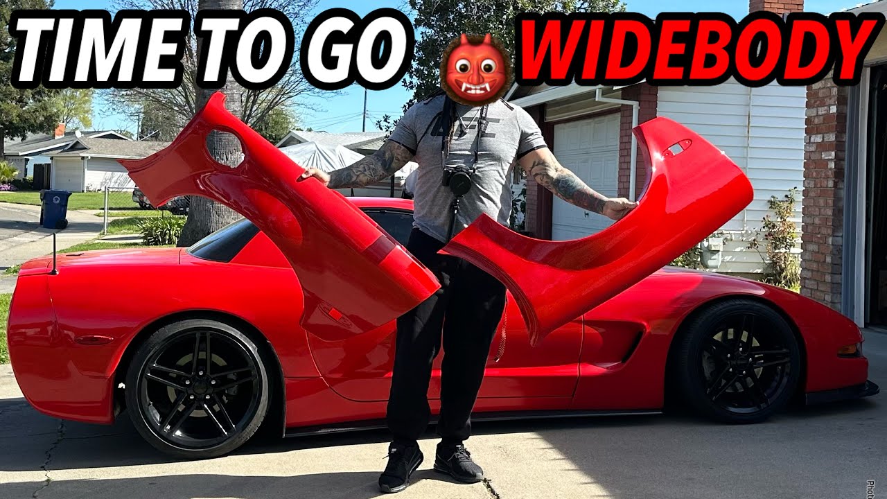 Installing Widebody Fenders On My C5 FRC … I Hope I Don’t Regret This ...