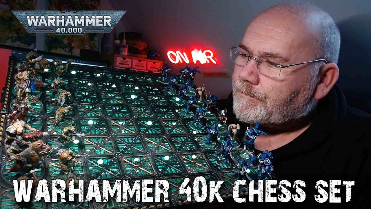 Get Your Hands On The Best Warhammer 40k Chess Set! - YouTube