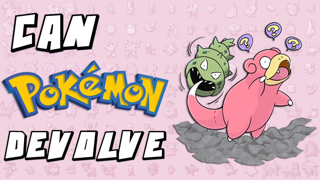 Pokemon Trivia - Can Pokemon Devolve? - YouTube
