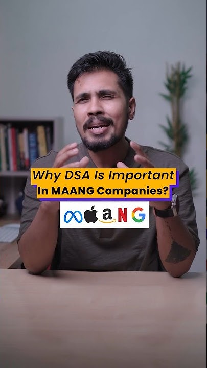 Why DSA is important in MAANG Companies?? #datastructures #python #programming - YouTube